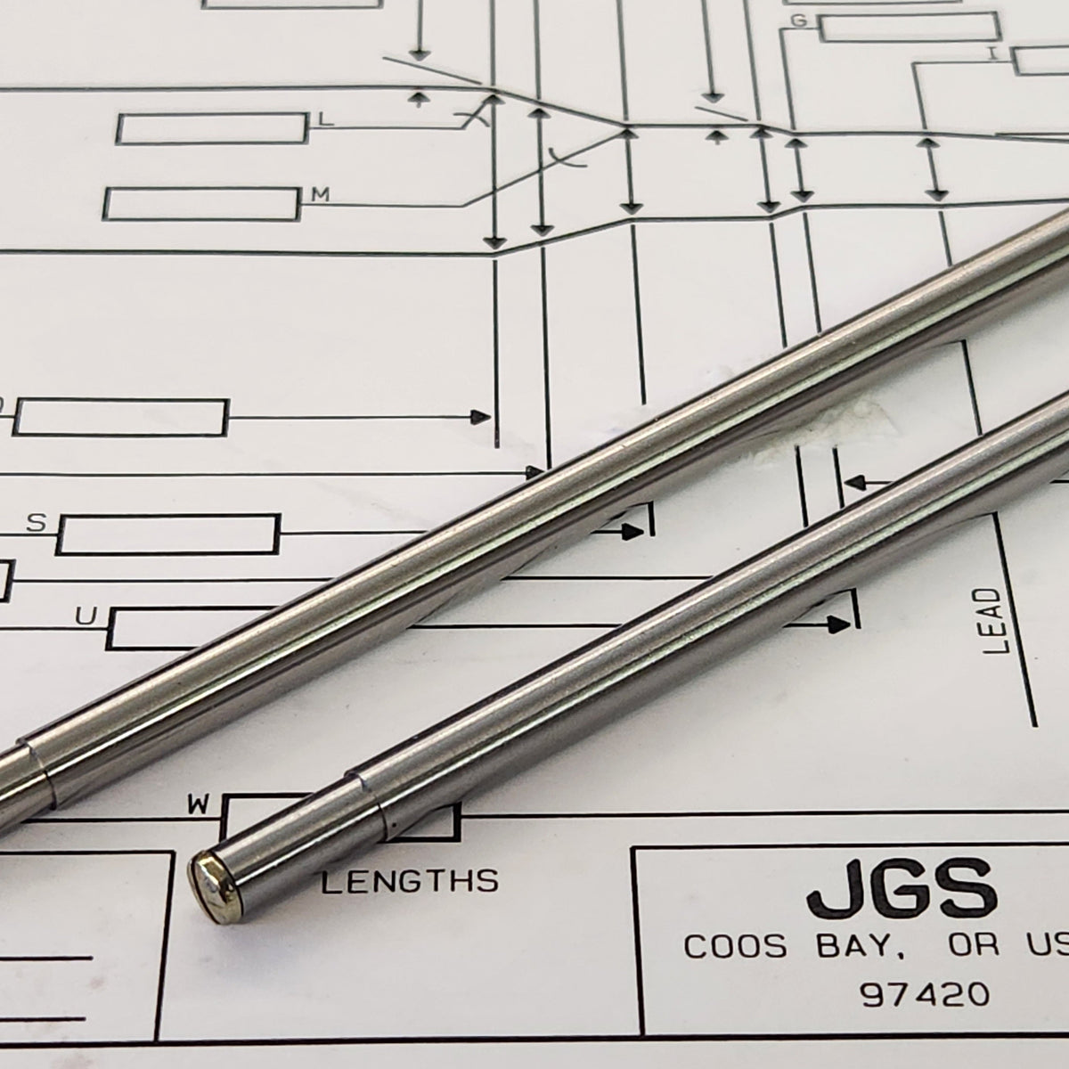 458 Cal Indicator Rod 4 inch Overall Length – JGS Precision